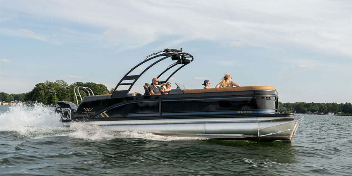 The Pinnacle of Pontoons - Whisper Pontoon Boats
